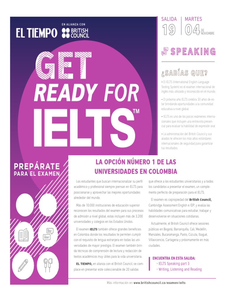 Et Salida - 19 Ielts | PDF | Sistema internacional de pruebas de idioma ...