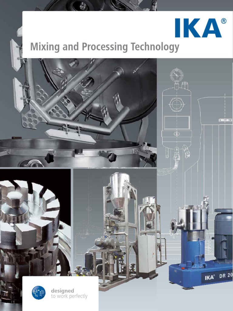 IKA Process Technology PDF | PDF | Mill (Grinding) | Chemistry