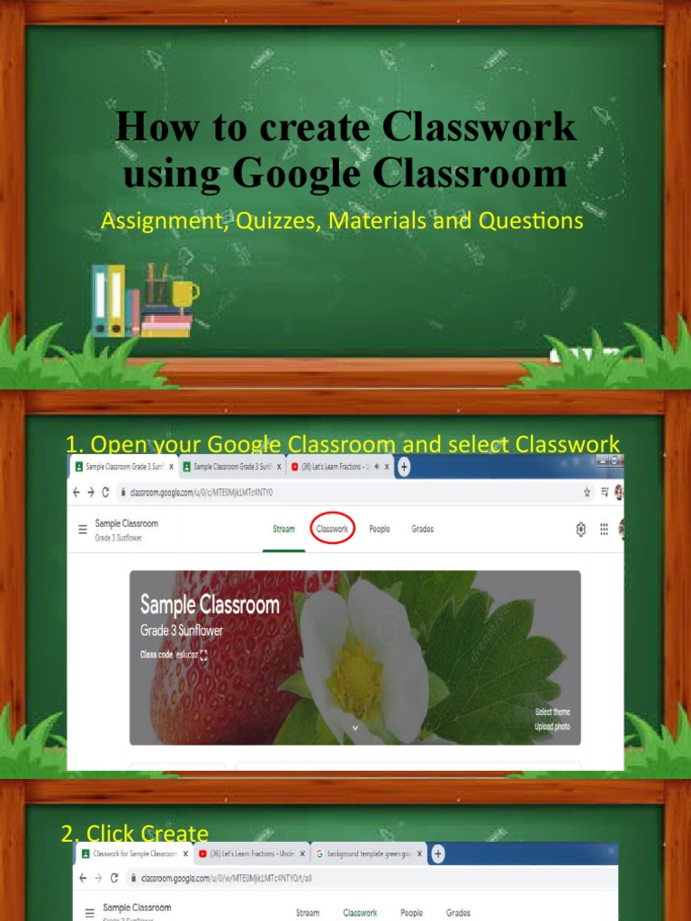 How To Create Classwork Using Google Classroom: Assignment, Quizzes, Materials and Questions ...