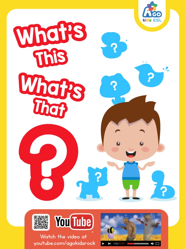 Whats This Whats That Flashcard Pack | PDF