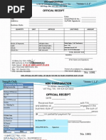 Sample VAT/Non-VAT Receipts | PDF | Receipt | Value Added Tax