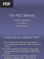 Using The Pee Method To Write Effective Paragraphs | PDF | Paragraph ...