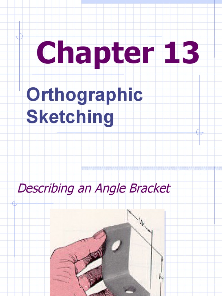 Ortho Graphic Sketching | PDF | Drawing | Geometry