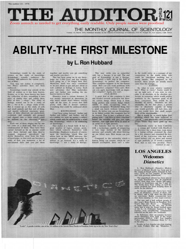 Scientology Insights & Updates | PDF | Ufo Religions | New Religious ...