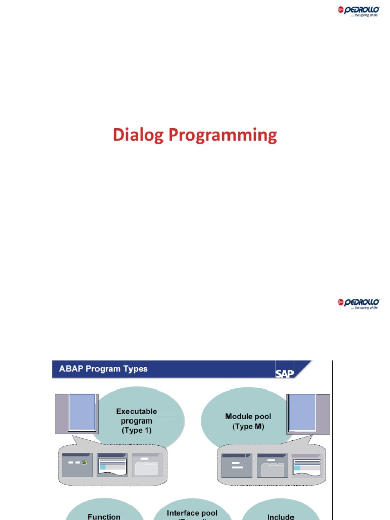 PD Abap-Dialog Programming | PDF | Computers