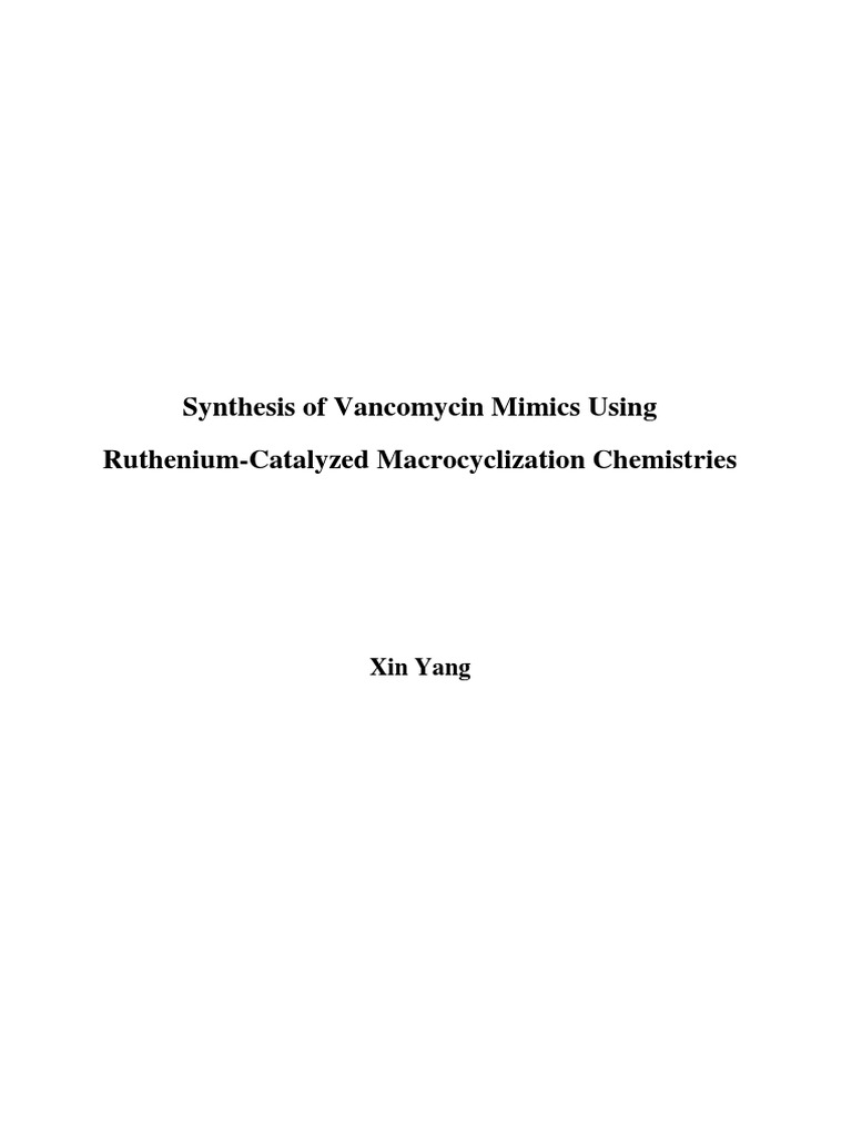 Yang | PDF | Biochemistry | Chemistry