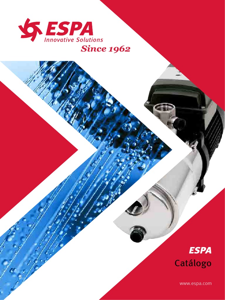 Catalogo Espa Global 2019 60hz Esp Baixa | PDF | Bomba | Ingeniería