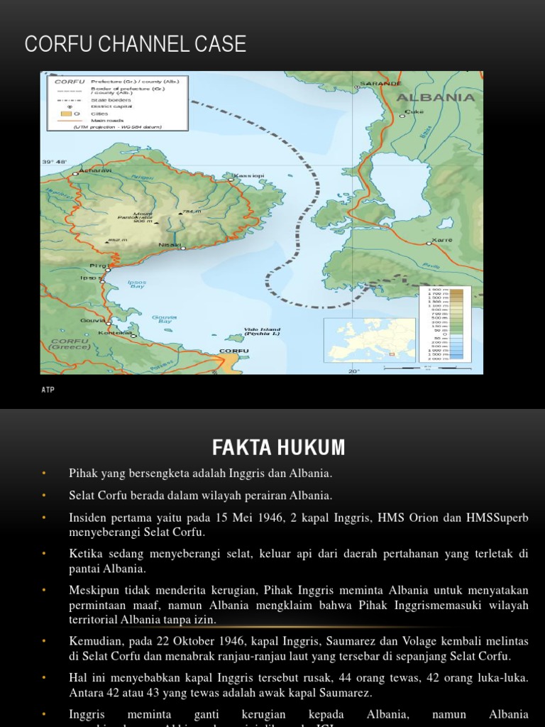Corfu Channel Case | PDF