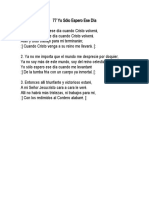 Letra Un Día A La Vez | PDF