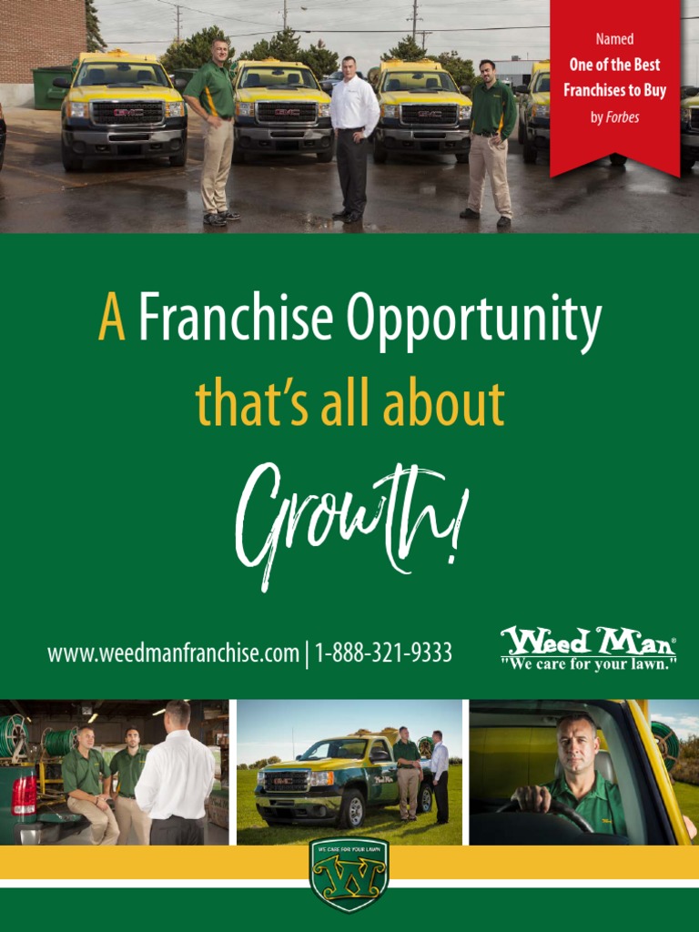 Weed Man Franchise Brochure New | PDF | Franchising | Lawn