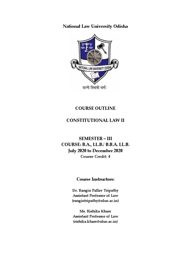Civil Liberties Course Outline 2020 | PDF | Rights | Fundamental Rights