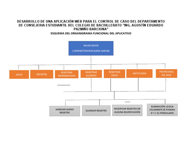 Organigrama Funcional | PDF