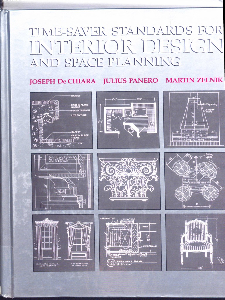 Time Saver Standards Interior Design and PDF | PDF | Desk ...