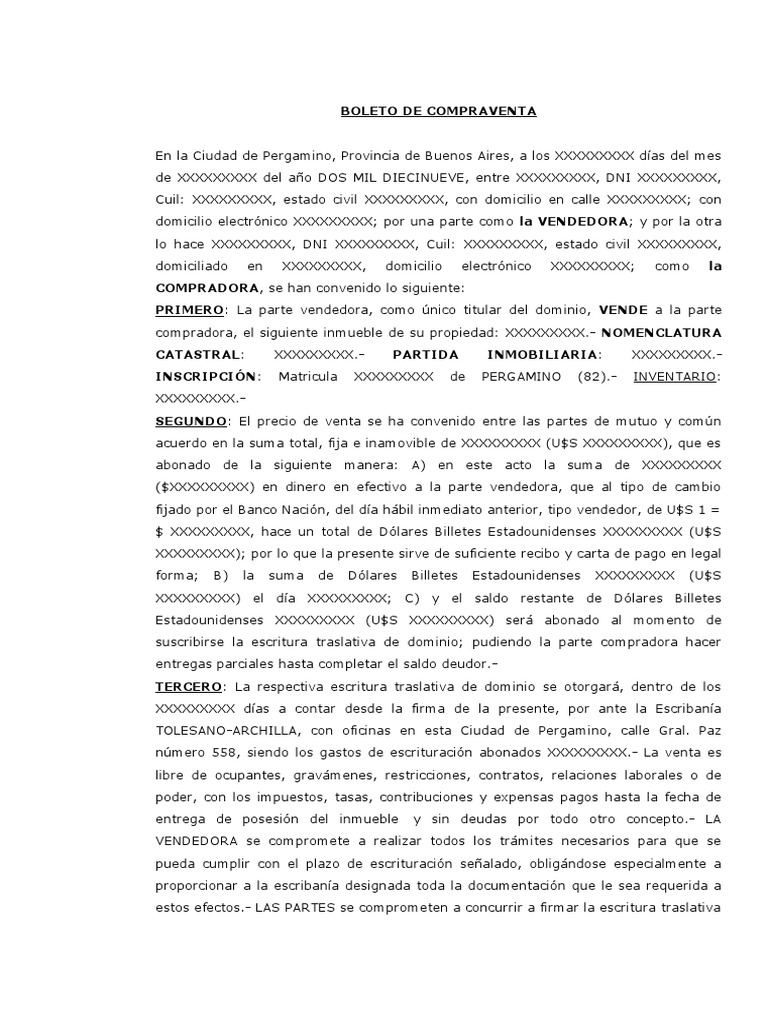 BOLETO MODELO Nuevo | PDF | Gobierno | Business