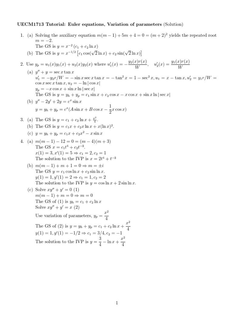 Solution 1 | PDF