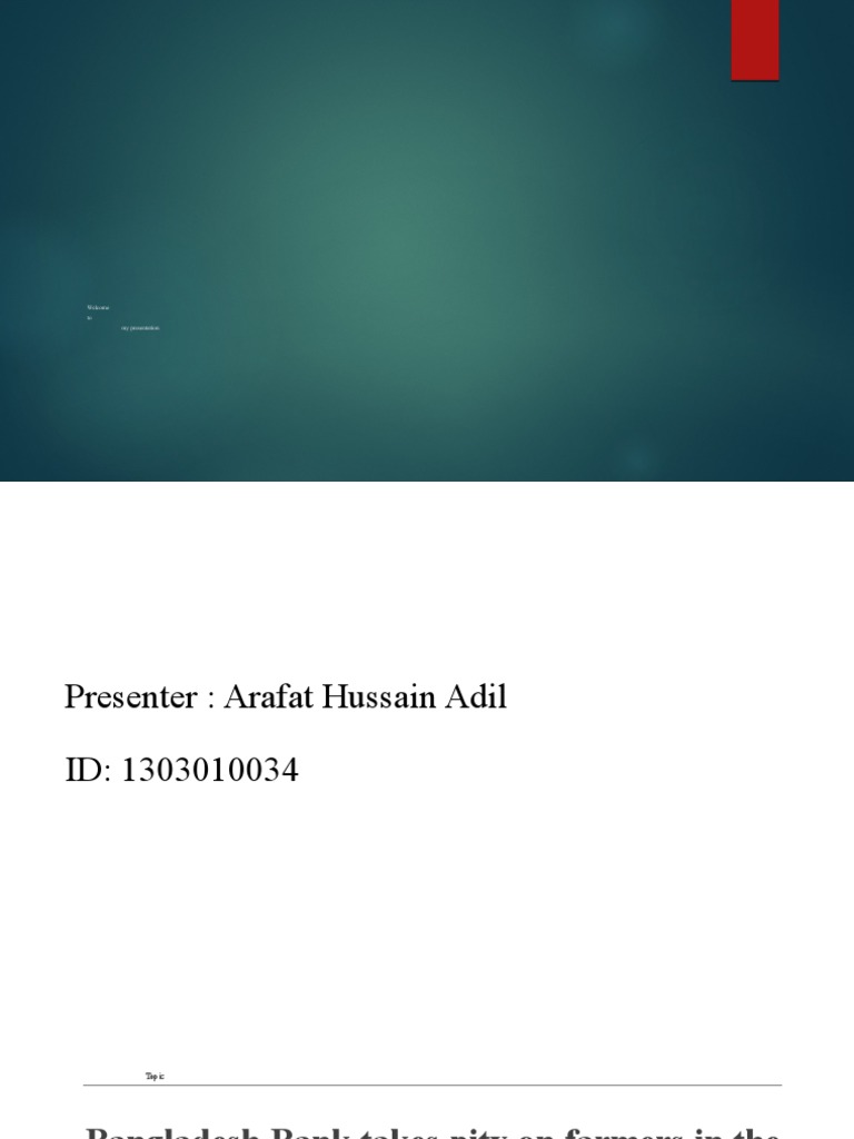 Saiful Sir Presentation 1 by Arafat | PDF