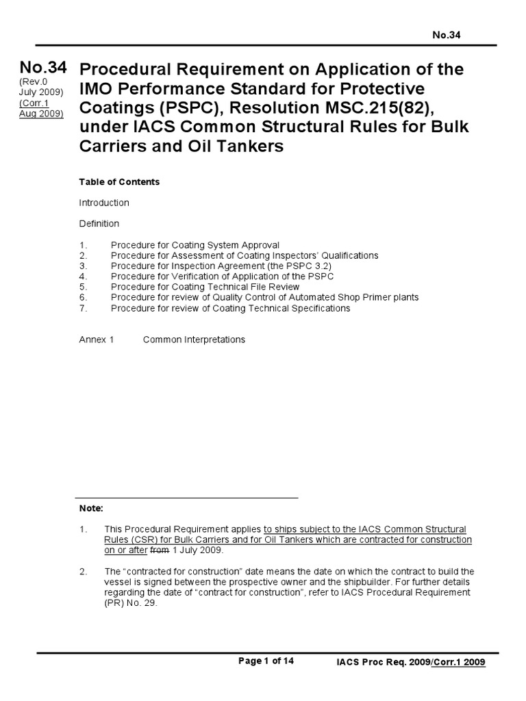 Imo PSPC | Download Free PDF | Sodium Chloride | Specification ... Imo PSPC | Download Free PDF | Sodium Chloride | Specification ...