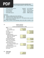 Income Statement Practice Problems | PDF | Net Income | Expense