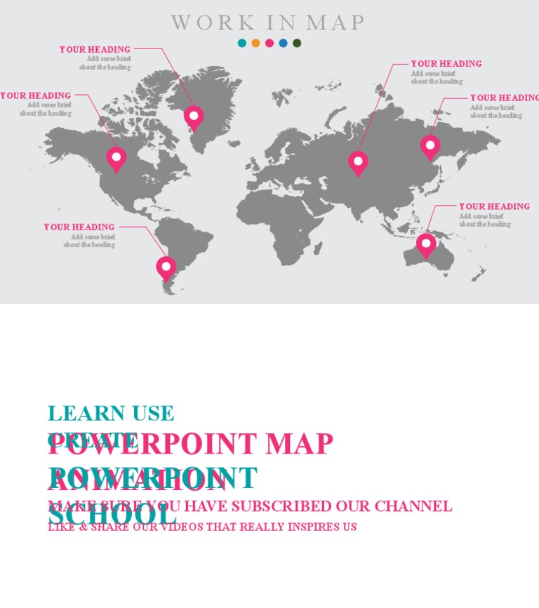 Location Based Map Animation by PowerPoint School | PDF