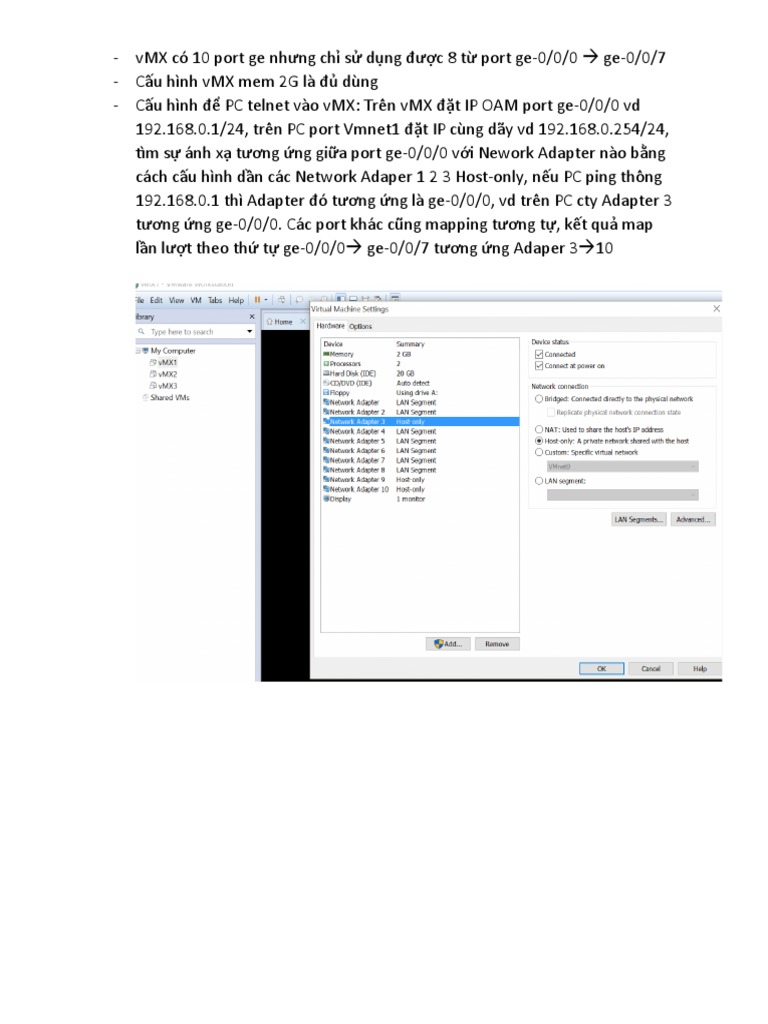 Cach Su Dung VMX Tren VMWare | PDF