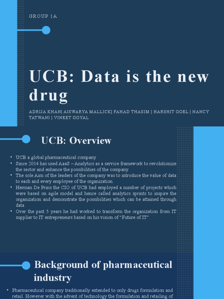UCB Group1A Final | PDF | Analytics | Innovation