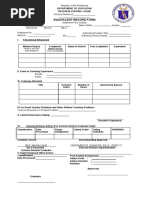 RFTSHP Retitling Form and Checklist (HT, ASP) | PDF | Educational Stages