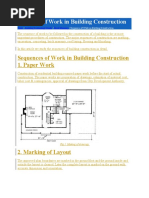 Method Statement For Civil Works | PDF