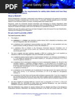 EU REACH SVHC - Declaration Template - English | PDF | Finance & Money ...