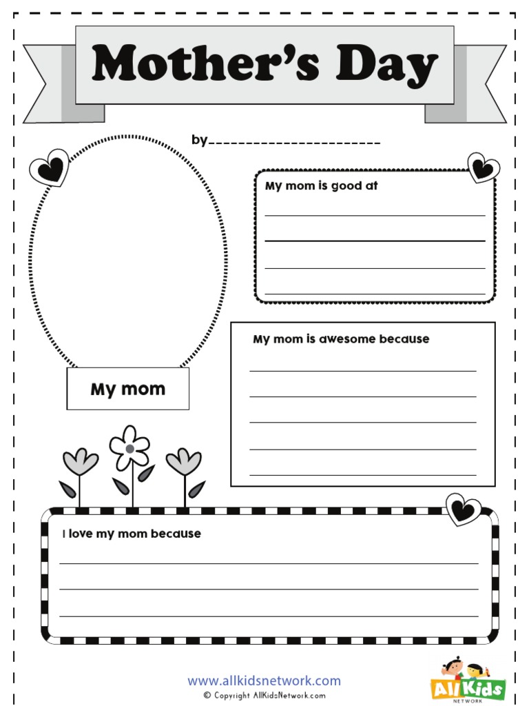 Mothers Day Worksheet | PDF