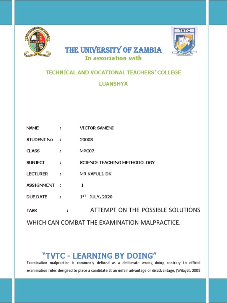 Victor Sameni (20003) Assignment1 | PDF | Test (Assessment ...