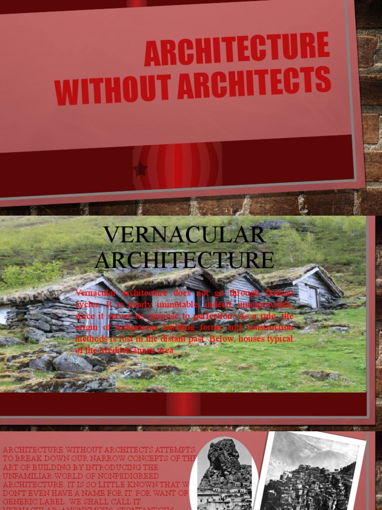 Architecture Without Architects | PDF