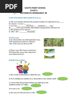Class 2 Bengali Worksheet 18 | PDF