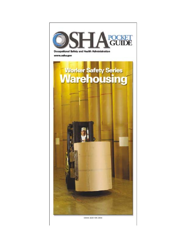 OSHA Pocket Guide To Warehousing Safety | PDF
