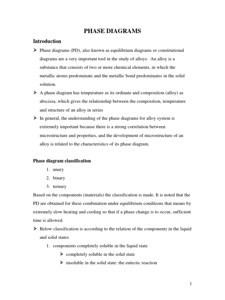 Phase Diagrams | PDF | Phase Rule | Phase (Matter)