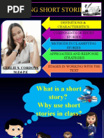 Elements of A Short Story (Grade 8) | PDF | Narration