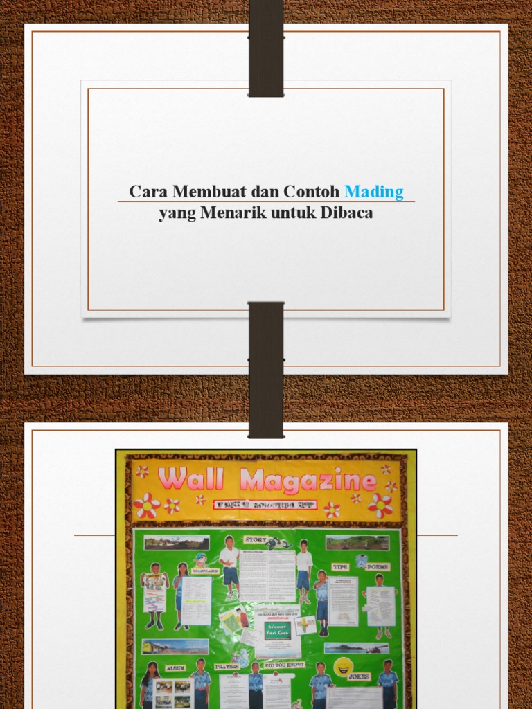 Membuat Mading yang Menarik dan Bermakna | PDF