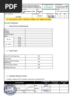 CB Test Report | PDF | Insulator (Electricity) | Relay