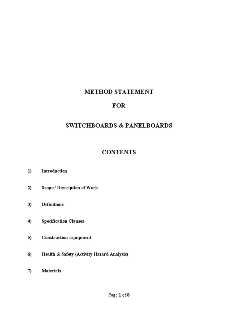 Switchboard and Panelboard Installation Guide | PDF | Electrical Wiring ...