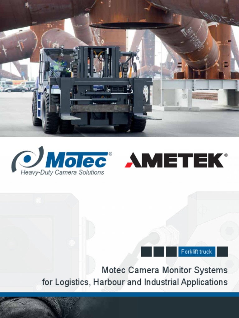 Motec Camera Monitor Systems For Logistics, Harbour and Industrial ...