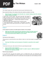 Blueback: Novel Study | PDF | Reading Comprehension | Cognitive Science
