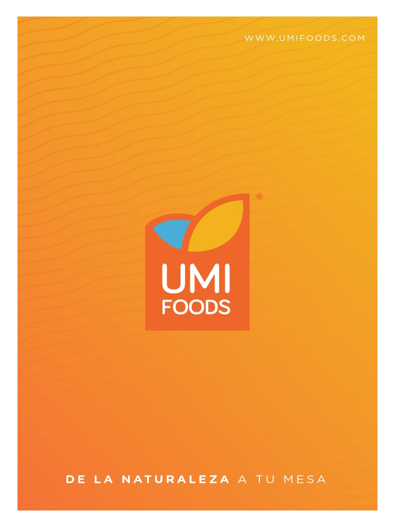 Umi Foods Catálogo 2019 | PDF | Pescado | Peces y humanos