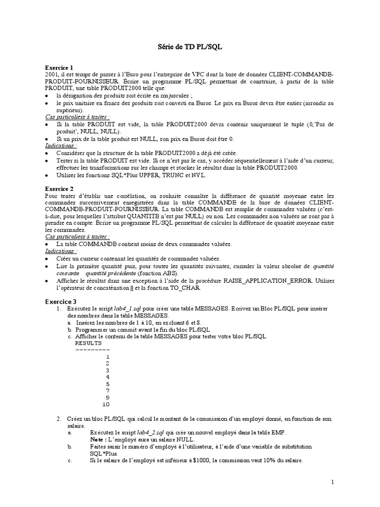 Script de Changement de Fournisseur | PDF | Bases de données | euro