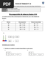 Ficha Con Bloques Base 10 | PDF