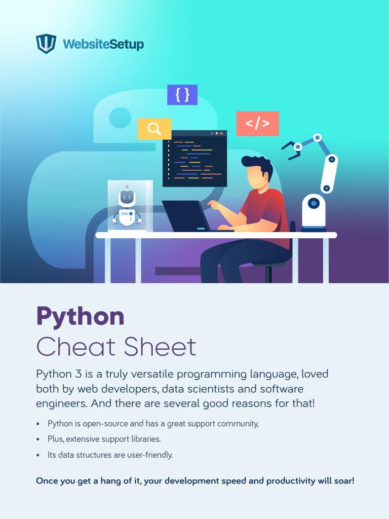Python Cheat Sheet Pdf Pdf Parameter Computer Programming Control Flow
