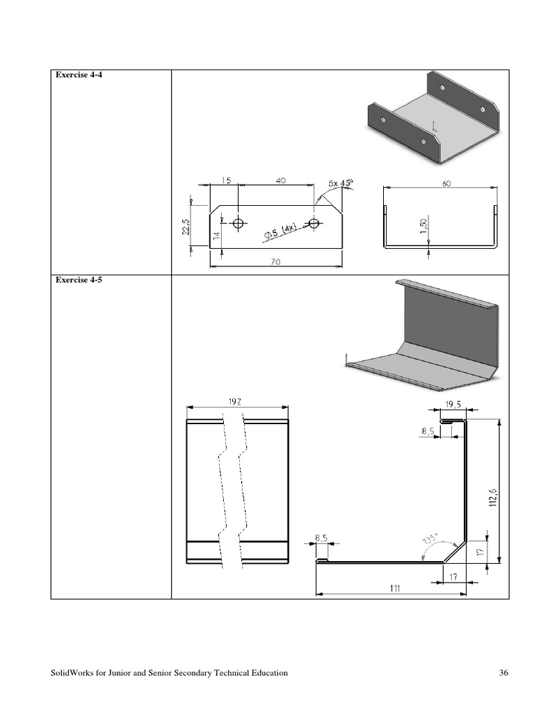 Exercise 4-4: Solidworks For Junior and Senior Secondary Technical ...