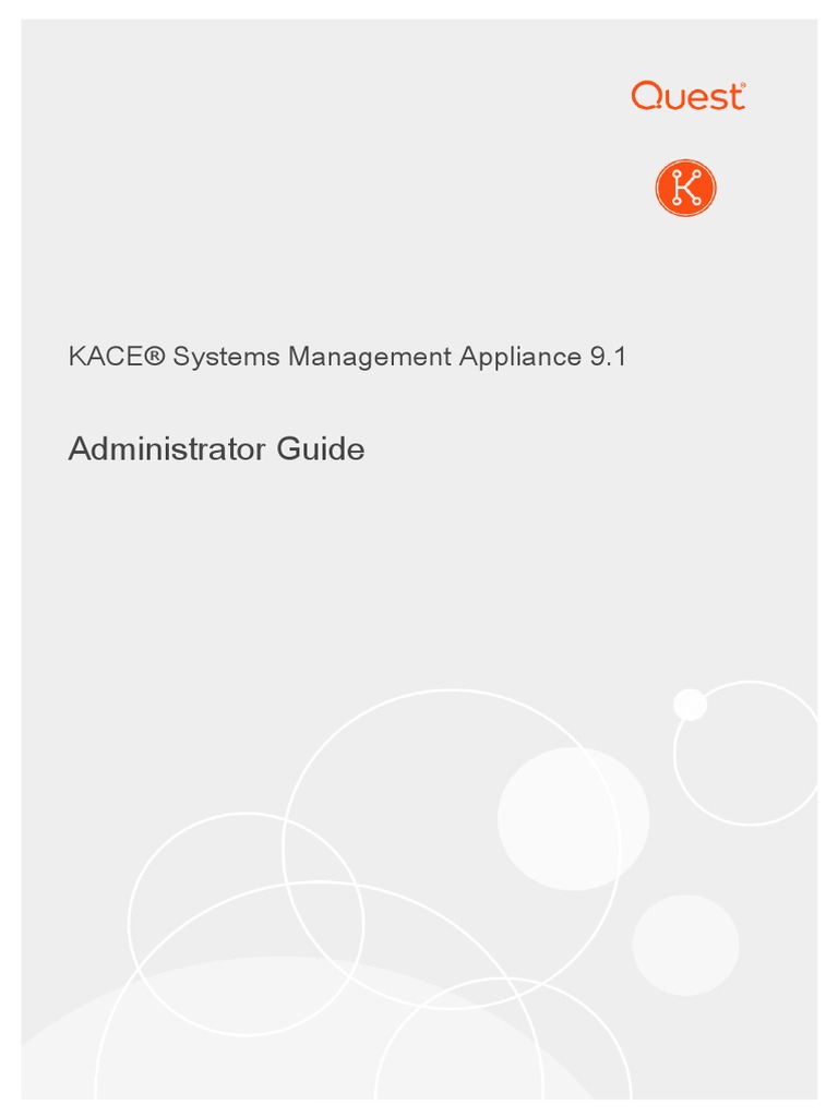 KACE SMA 9.1 AdminGuide en-US PDF | PDF | Active Directory | Computer ... KACE SMA 9.1 AdminGuide en-US PDF | PDF | Active Directory | Computer ...