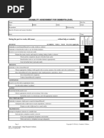 ACE-III Scoring (Australian) | PDF | Recall (Memory ...