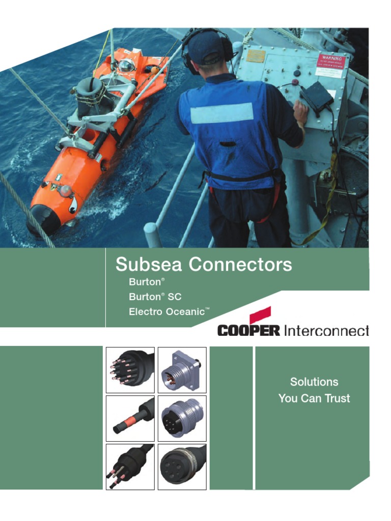 Burton Subsea | PDF | Electrical Connector | Ac Power Plugs And Sockets