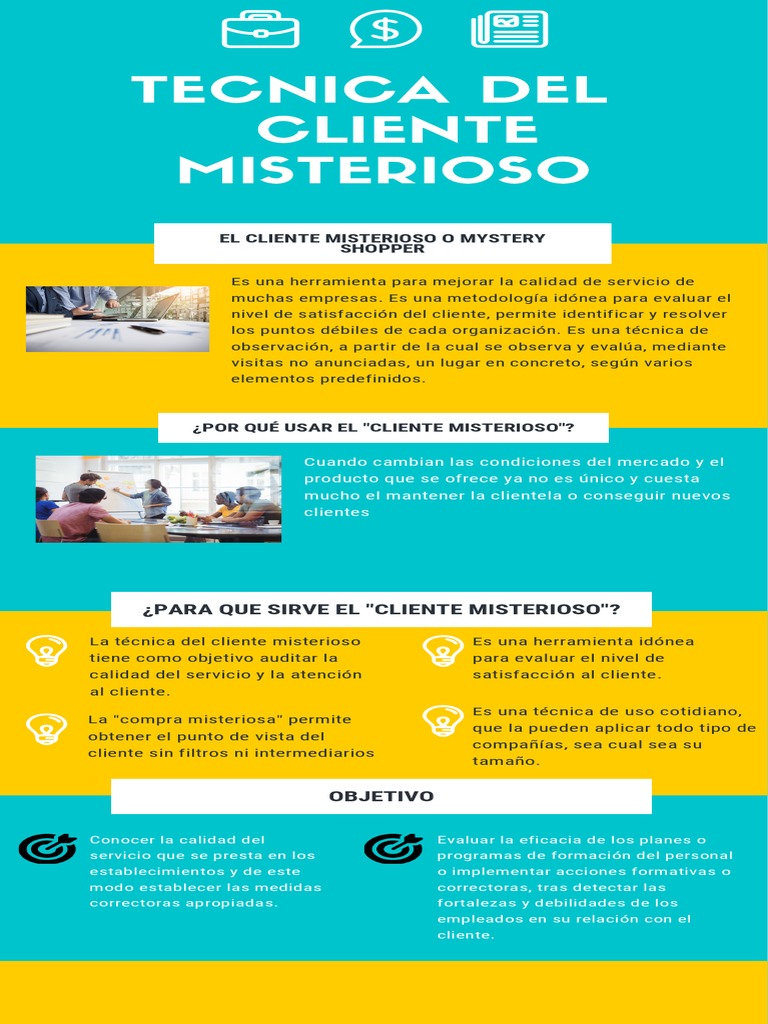 El Cliente Misterioso o Mystery Shopper | PDF | Cliente | Producto ...