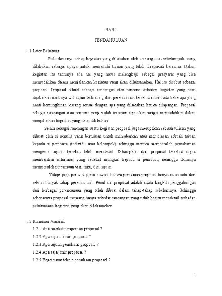 B.indo Proposal | PDF